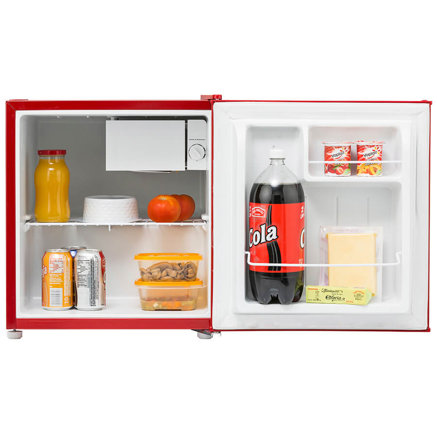 Nevera minibar 48 litros Rojo - Whirlpool Colombia